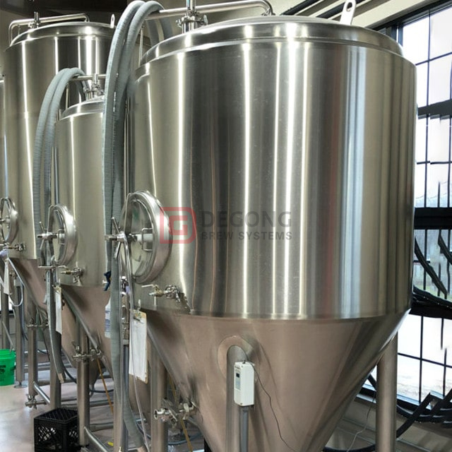 Brewery equipment fermentation tanks and bright beer tank cellar beer ...