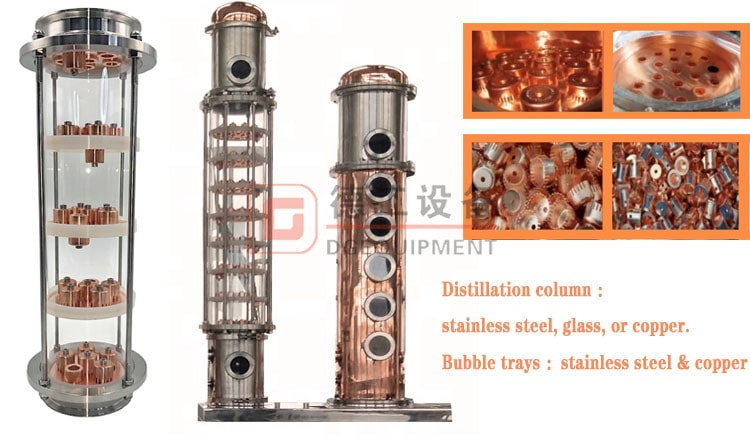 100-500 Gallons Red copper alcohol making machine still vodka ...