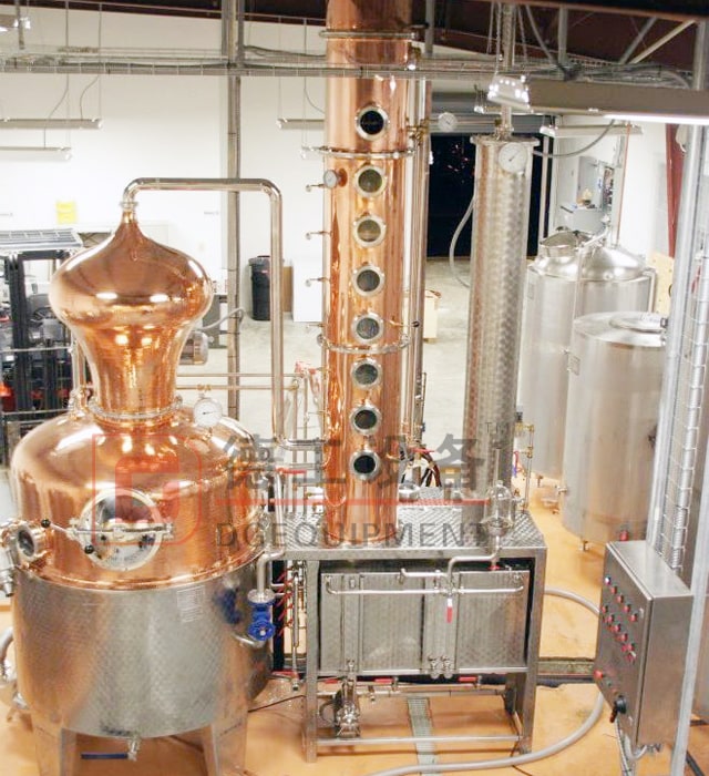 Premium 300L Copper Pot still Commercial Copper Distillery for Brandy ...