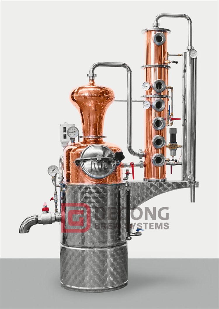 continuous still, whiskey, brandy, gin, vodka, or rum production DEGONG ...